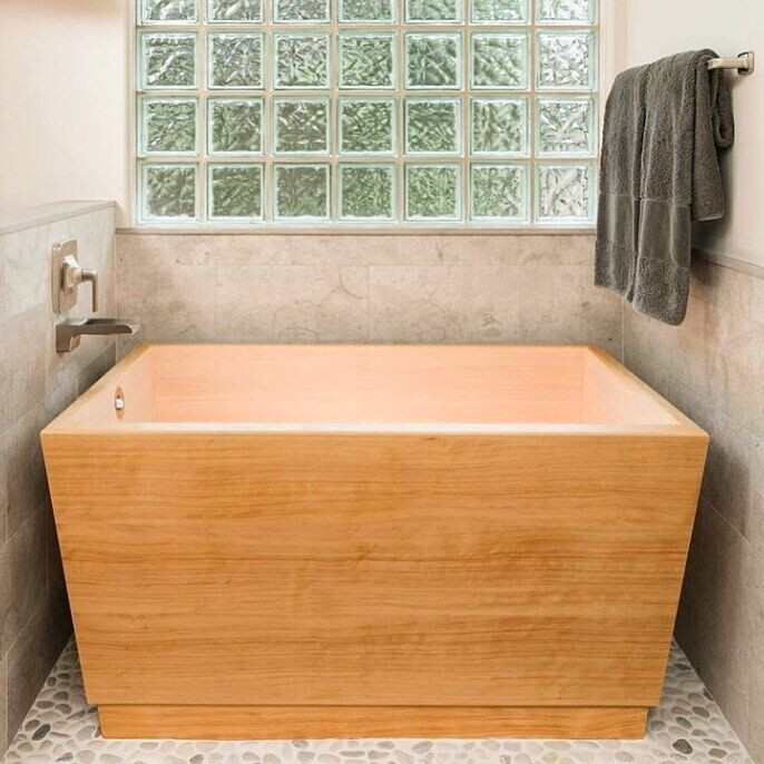 KYOTO OFURO JAPANESE SOAKING TUB IN HINOKI WOOD by Zen Bathworks | Archello KYOTO OFURO JAPANESE SOAKING TUB IN HINOKI WOOD by Zen Bathworks | Archello